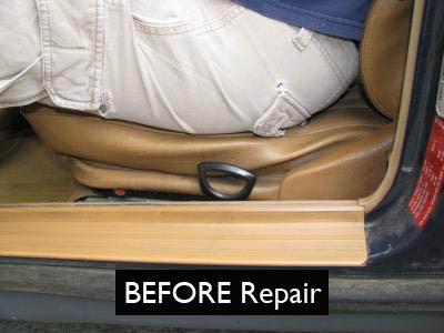 Broken Down or Sagging Front Seat Bottom | Interior Problem ...